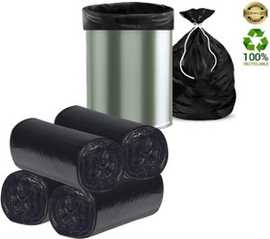 Anant Premium Black Garbage Bag, 29X39 Inch Dustbin Bag, Wet & Dry ...