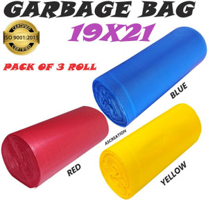 ASCREATION Dustbin Covers Clean Home 100% Biodegradable Garbage bags 90 ...