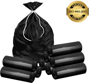 Orange Paper Biodegradable Garbage Dustbin Bag For Kitchen, Office ...