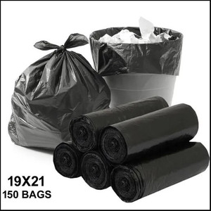 Maya Mart Garbage bag / Medium size 19*21/ Home, kitchen and office use ...