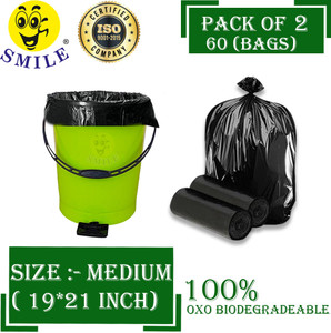 Smile Home Kitchen And Office Use Oxo Biodegradeable Garbage Bags Good ...