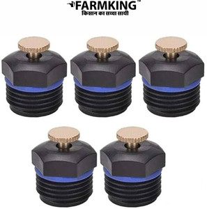 FARMKING 5Pcs Drip Irrigation Misting Nozzles 1/2" Adjustable 360° Mist ...