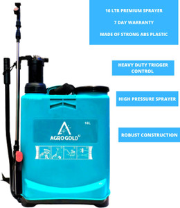 AgroGold MANUAL SPRAYER FOR AGRICULTURE 7 DAY WARRANTY KNAPSACK GARDEN ...