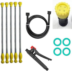 agri max gardens Garden Sprayer Kit( 5 Lance, Clutch, Pipe, Washers and ...