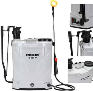 IZOM IZ-BS-DP Double Pump, 2 in 1 (Battery & Manual) 20 L Backpack ...