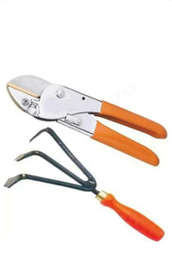 Sage Garden Tools Set with Cultivator and Cutter Grass Garden Tool ...