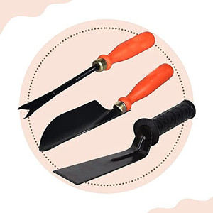 Unique Collection Hub Trowel Khurpi and Weeder Garden Tool Kit Garden ...