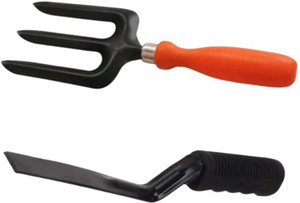 IBEX Garden Khurpi ( Khurpa ) and Hand Fork Set of 2 PC Garden Tool Kit ...