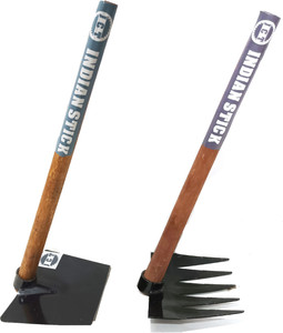 JCT AGRICO IRON STEEL SPADE SPADE,IRON STEEL RAKE WITH WOODEN HANDLE ...