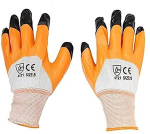AARAV Durable Anti Cut Resistant Reusable Hand Gloves, Cleaning Gloves ...