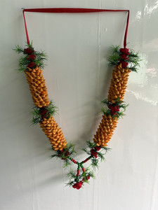 SHRADHANJALI BELA FANCY MALA RASTRA MANGLA STORE CHANDAN HAAR wood ...