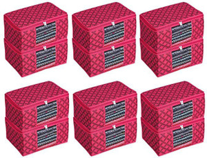 JD ENTERPEISE CHEX storage box for clothes NonWoven Fabric with ...