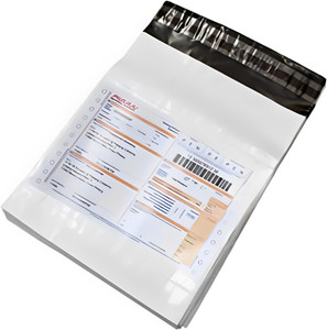 ABS Security Bag Tamper Proof Courier Packaging Plastic With POD ...