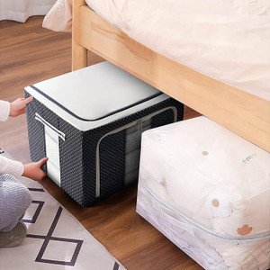 VIDORA NO Large Capacity Clothes Storage Bag Organizer with Thick ...