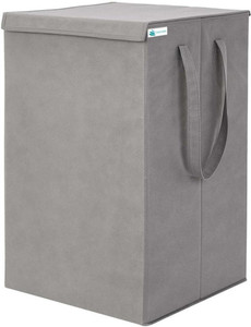 SV.ENTERPRISE Laundry Storage Box Basket For Clothes With Lid And Side ...