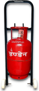 ANAMIKA Anamika Heavy Duty LPG Gas Cylinder Trolley with Two Wheels ...