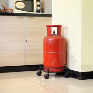 D&V ENGINEERING Easy Movable LPG Cylinder Trolley | Gas Cylinder Stand ...