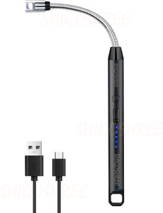 GOLDENEYEHOUSE Electric Gas Lighter - Rechargeable, Flameless Kitchen ...