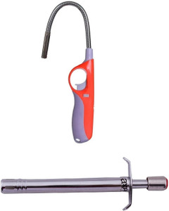 ZVR Spark Stove Gas Lighter Flame Refillable Lighter For Kitchen With ...