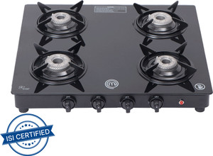 MasterChef Signature Glass Automatic Gas Stove Price in India - Buy ...