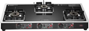 White Swan Smart Precision Timer Gas cooktop Stainless Steel Automatic ...