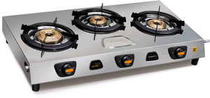 V-Guard Stainless Steel Manual Gas Stove Price in India - Buy V-Guard ...