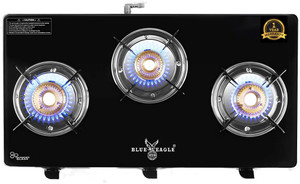 Blue eagle Alice Glass Automatic Gas Stove Price in India - Buy Blue ...