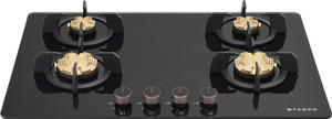 FABER PRIME HT784 CRS BR CI AI |Metal Knobs| Cast Iron Pan Support ...