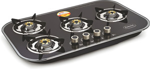 PADMINI PADMINI GAS HOB (CS-402 GL IB HOB)|4 burner gas hob|Brass ...
