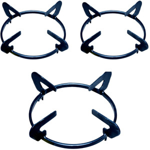 RBS Heavy Duty Burner stand Round Shape Size 15x15x5cm, Pack of 3 Units ...