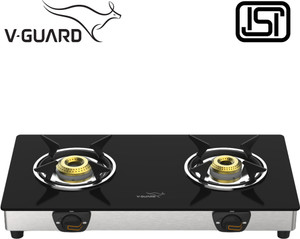 V-Guard VGD 260 SX Glass Manual Gas Stove Price in India - Buy V-Guard ...