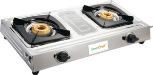 Greenchef Hoop Stainless Steel Manual Gas Stove Price in India - Buy ...