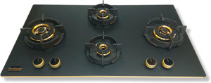 Hindware IVANA 4B 90 CM | Brass Burners | Auto Ignition | Flame Failure ...