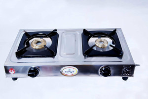 Maa Durga Stainless Steel Manual Gas Stove Price in India - Buy Maa ...