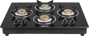 Fabiano 4 Burner Premium Toughened Glass Counter Top Hob Star Top ...
