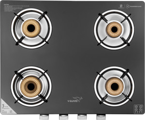 V-Guard V-Guard VGD 463 PZ Glass Manual Gas Stove Price in India - Buy ...