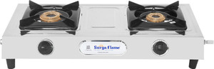 Suryaflame LPG gas stove 2 Burner Capri 2 Year Doorstep Service ...