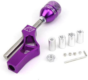 Auto MT PURPLE JDM Gear Shift Knob + Height Lever Extension Gear ...