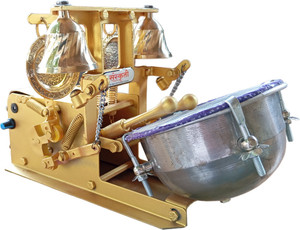 Sanskruti Automatic Mini Arti Machine Nagara for Home, Temple and Pooja ...