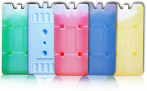 Ecommercehub ULTIMATE FREEZER Cooler Ice Gel Pack Pads Ice Packs for ...