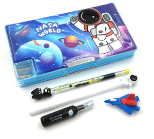 Flipkart.com | tishna Space Astronaut Designed Jumbo Pencil Box with ...
