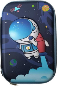 Flipkart.com | Space Age Multipurpose Astronaut Printed Pencil Case ...
