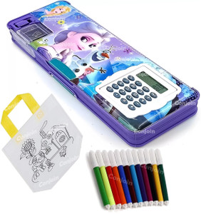 Flipkart.com | Conjoin Barbie calculator geometry box with stationery ...