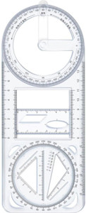 Flipkart.com | Ji And Ja Geometry Drawing Ruler Scale Geometry Box