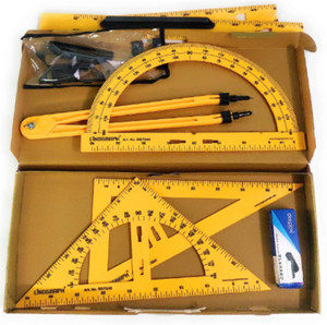 Flipkart.com | 90 Degree Big Plastic Geometry Box for Black Board for ...