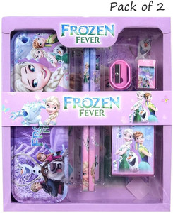 Flipkart.com | VINMOT Frozen Stationery Set with Geometry, Pencils ...