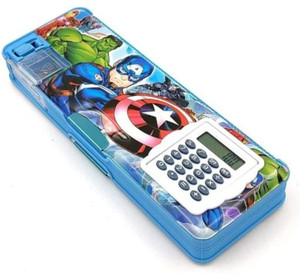 Flipkart.com | knob Avenger calculater themed pencil box for kids ...