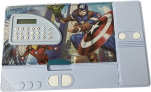 Flipkart.com | Avengers Geometry Box with Calculator - Pencil Case with ...