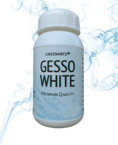 GREENARTZ Gesso White Texture Priming Medium White Gesso for Panels ...