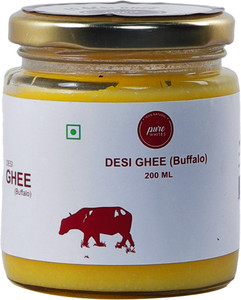 Pure Whites Desi Ghee (Buffalo) Ghee 200 ml Glass Bottle Price in India ...
